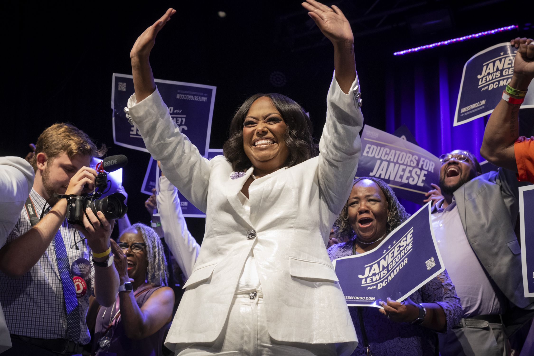 Democratic Socialist Janeese Lewis George Wins DC Mayoral Primary - The ...